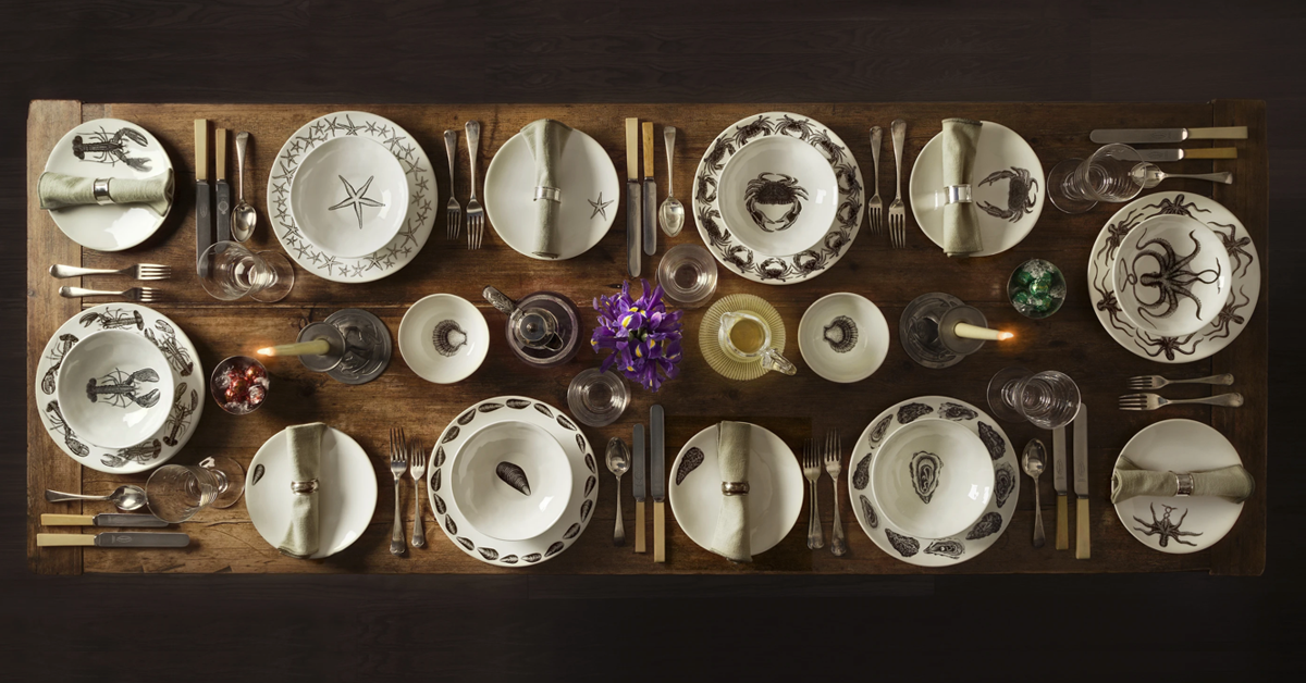Tom Rooth | The Oceanic Collection | Fine hand finished dinnerware
